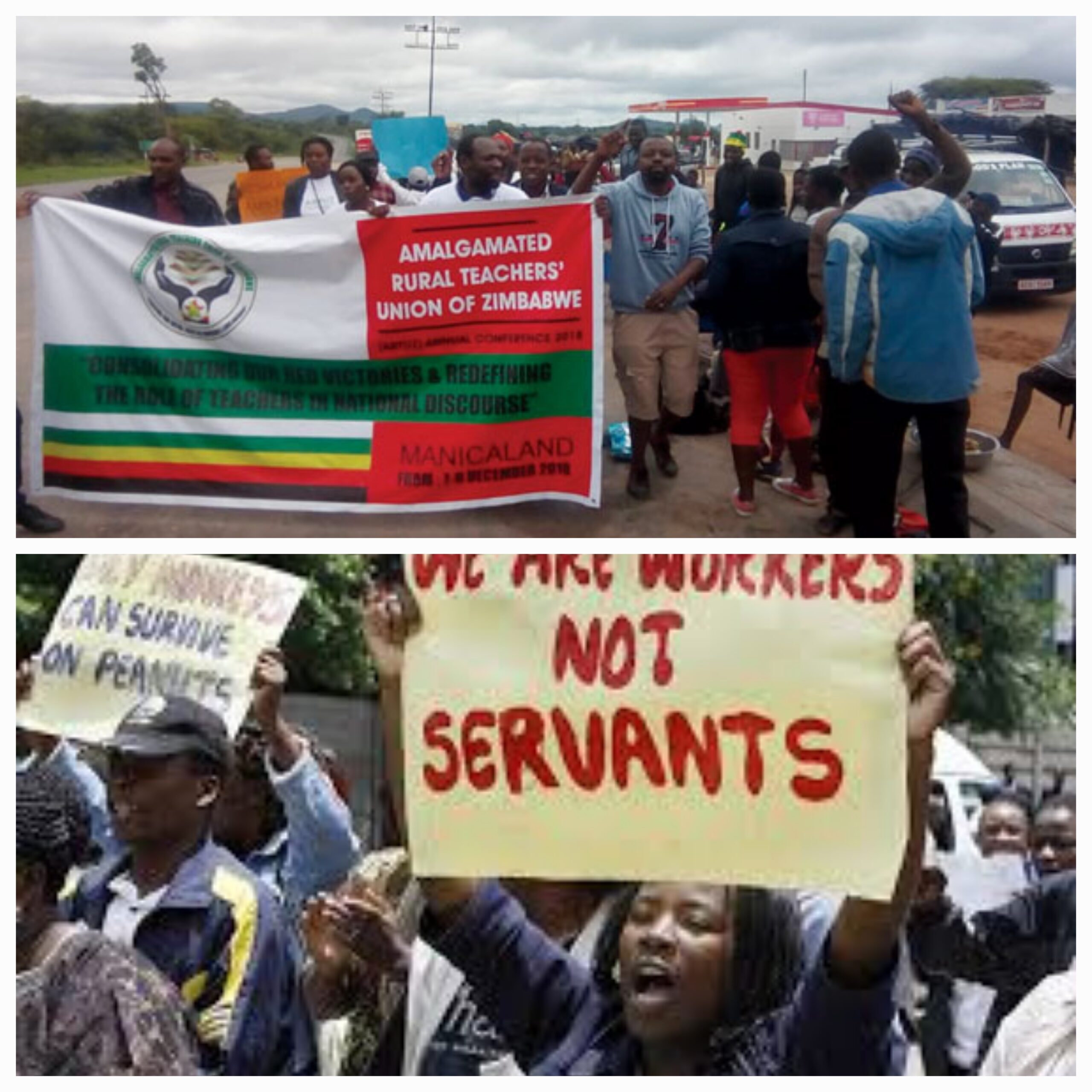 Only 30% of Zimbabwean Educators Report for Duty Amid Welfare Protests ...